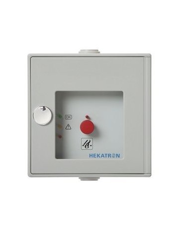 HEKATRON Handtaster DKT 02,AP,gelb,"Tür schließen",24V | KOCH Freiburg GmbH