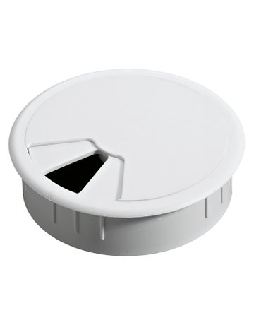 Kabeldurchlass, ø 80 mm, weiß - Hettich | KOCH Freiburg GmbH