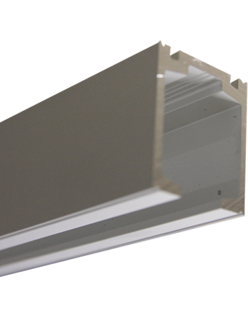 Perlan 140 Laufrohr ohne Zubehör Alu eloxiert 34 x 40 x 3500 mm - Geze ...