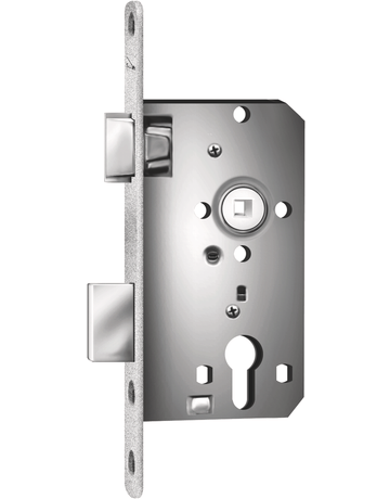 Einsteckschloss 17464W0 PZW72/8,D55,F18x235rd,NiSi,DL - SAG | KOCH Freiburg GmbH